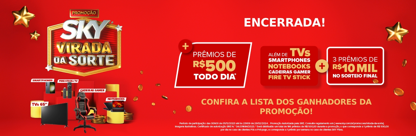 Promoções - Sky